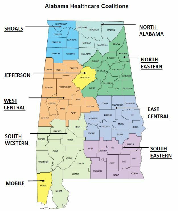 ADPH Healthcare Coalition | Tuscaloosa County Emergency Management Agency